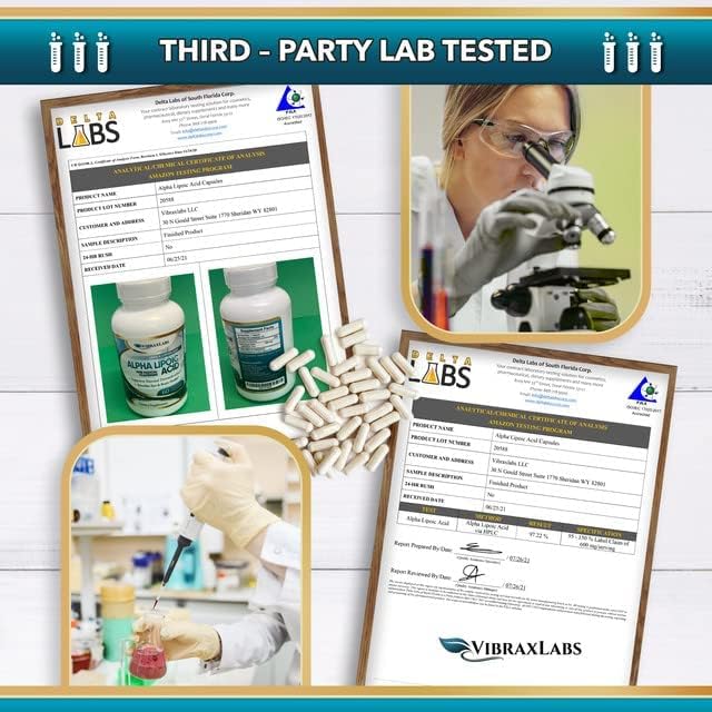 alpha lipoic acid for healthy metabolism