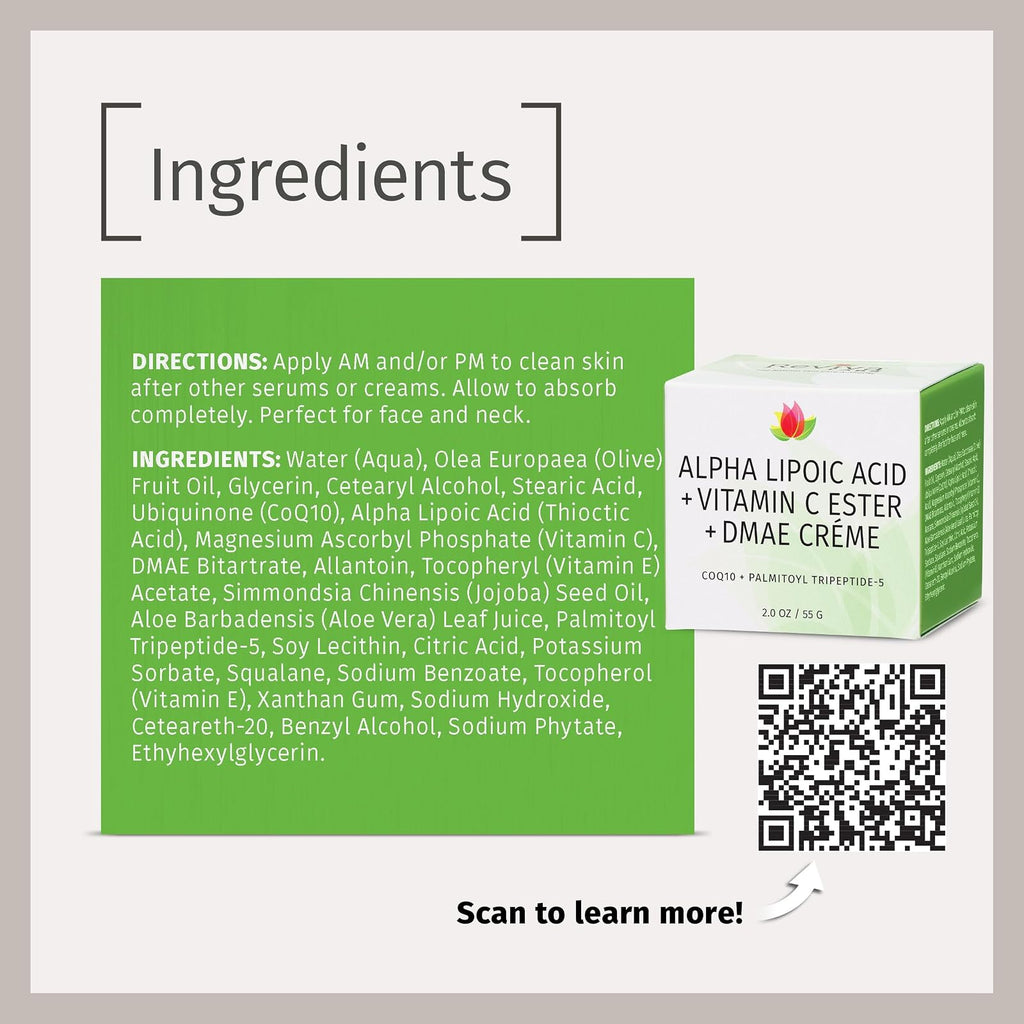 Alpha lipoic acid for smoother skin