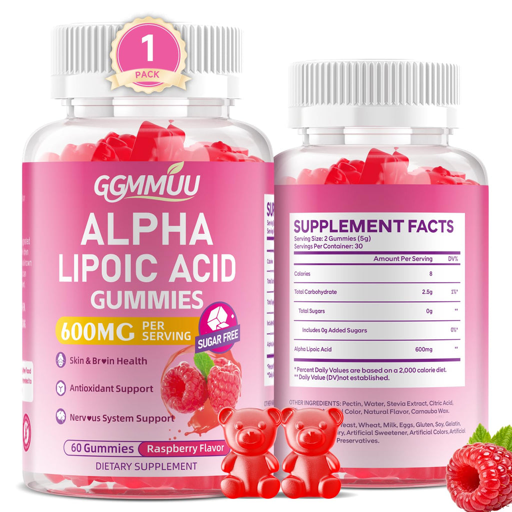 Alpha Lipoic Acid gummies for energy