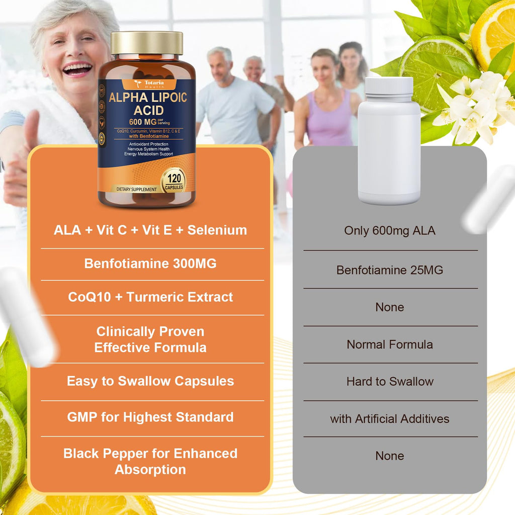 alpha lipoic acid with benfotiamine benefits