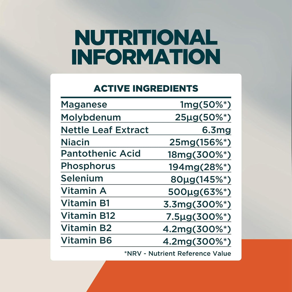 Alpha Men multivitamin for overall health