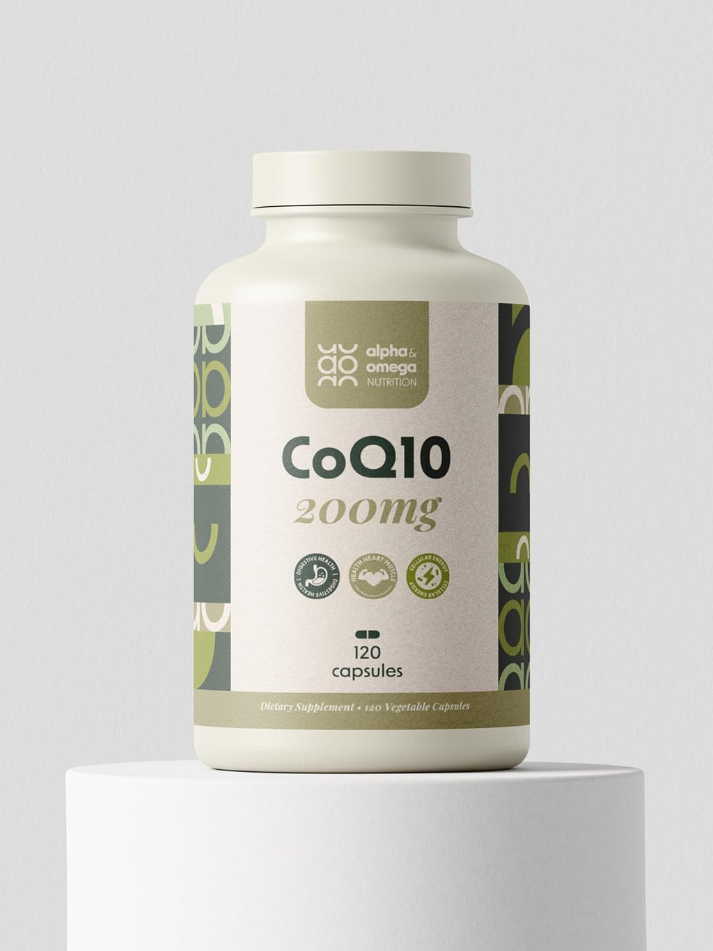Alpha & Omega CoQ10 veggie capsules