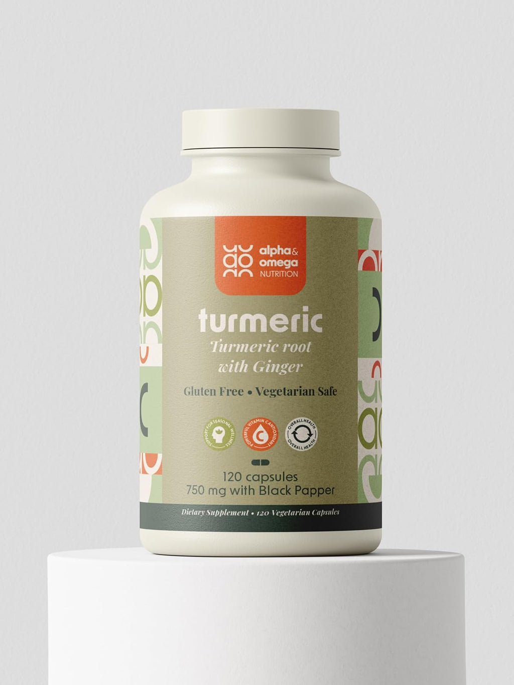 Alpha & Omega turmeric veggie caps