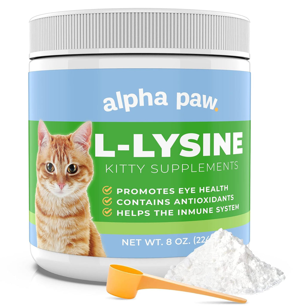 Alpha Paw l-lysine supplement for cats