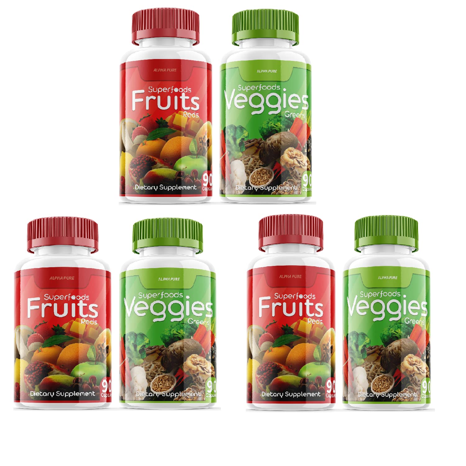 Alpha Pure multivitamins for daily health