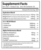 Alpha Supps BCAA for endurance support
