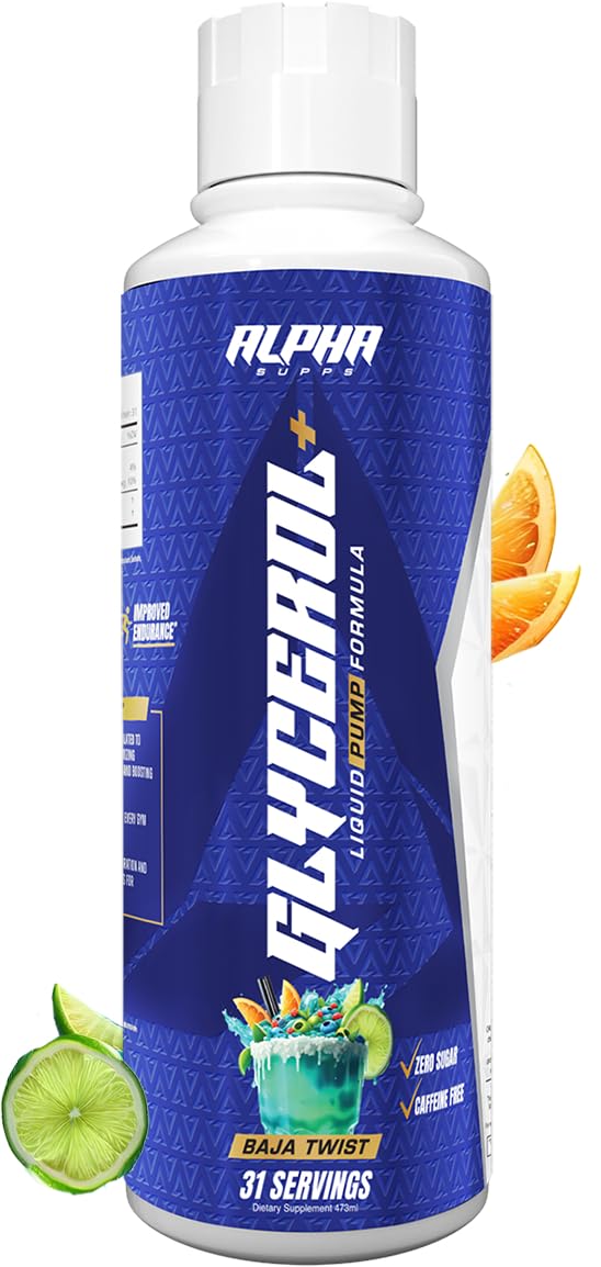 Alpha Supps Glycerol+ liquid pump benefits