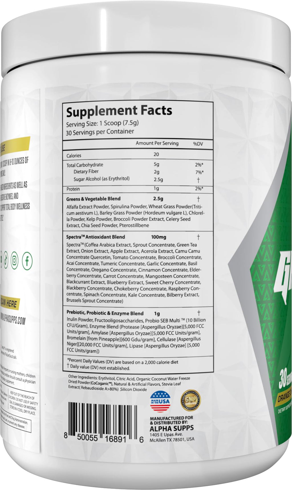Alpha Supps health supplement benefits