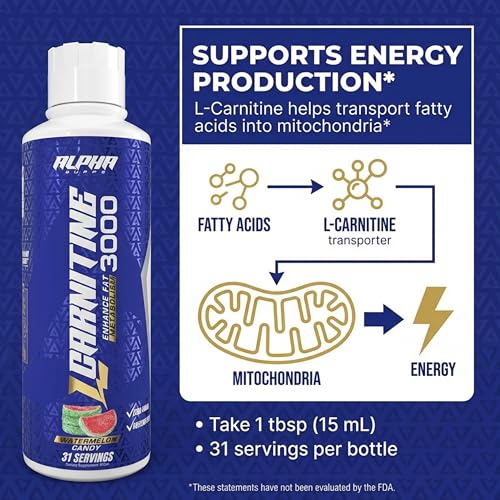 Alpha Supps l-carnitine 3000 mg benefits