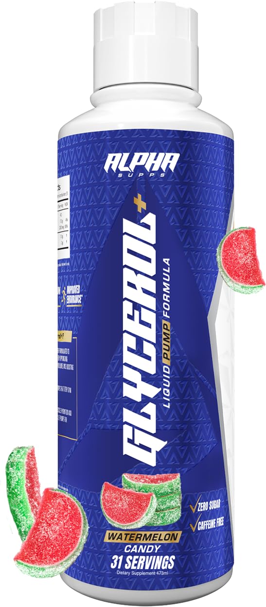 Alpha Supps pre-workout liquid pump