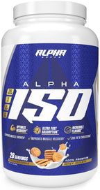 Alpha Supps whey isolate for post-workout nutrition