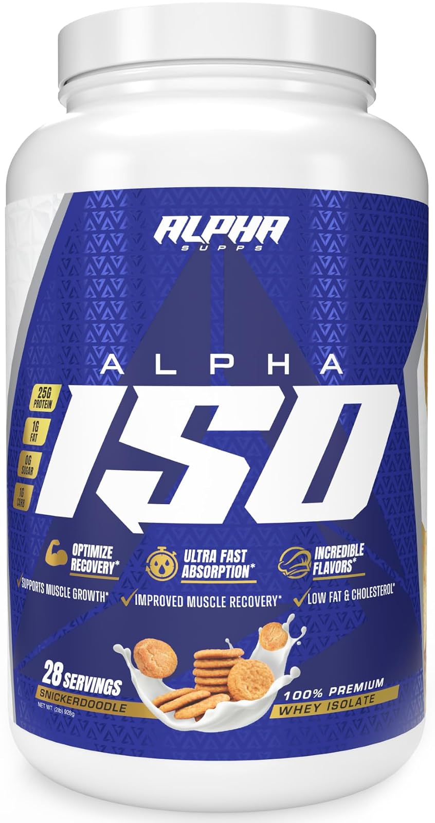 Alpha Supps whey isolate for post-workout nutrition