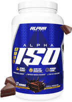 Alpha Supps whey protein isolate chocolate
