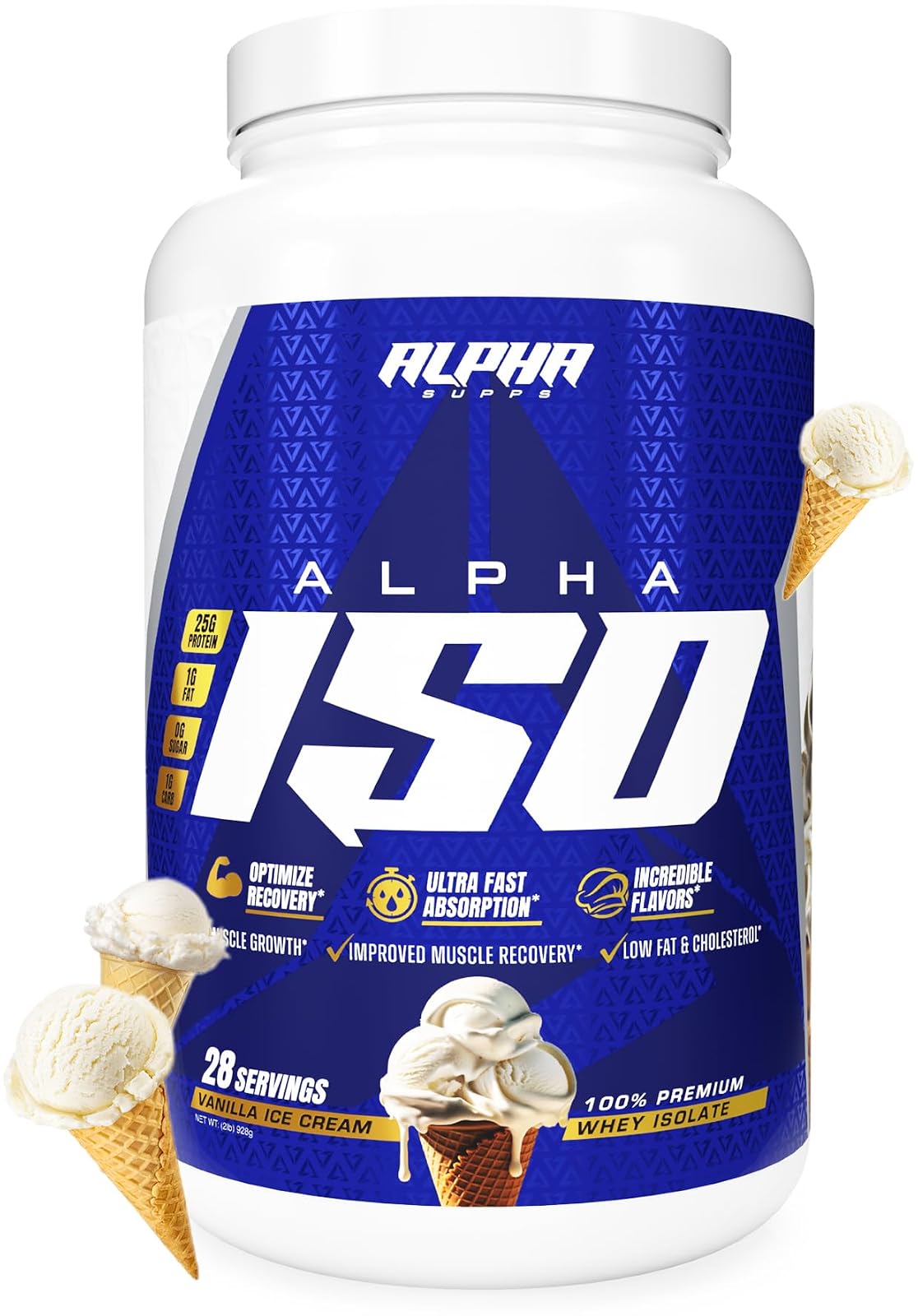 Alpha Supps whey protein isolate