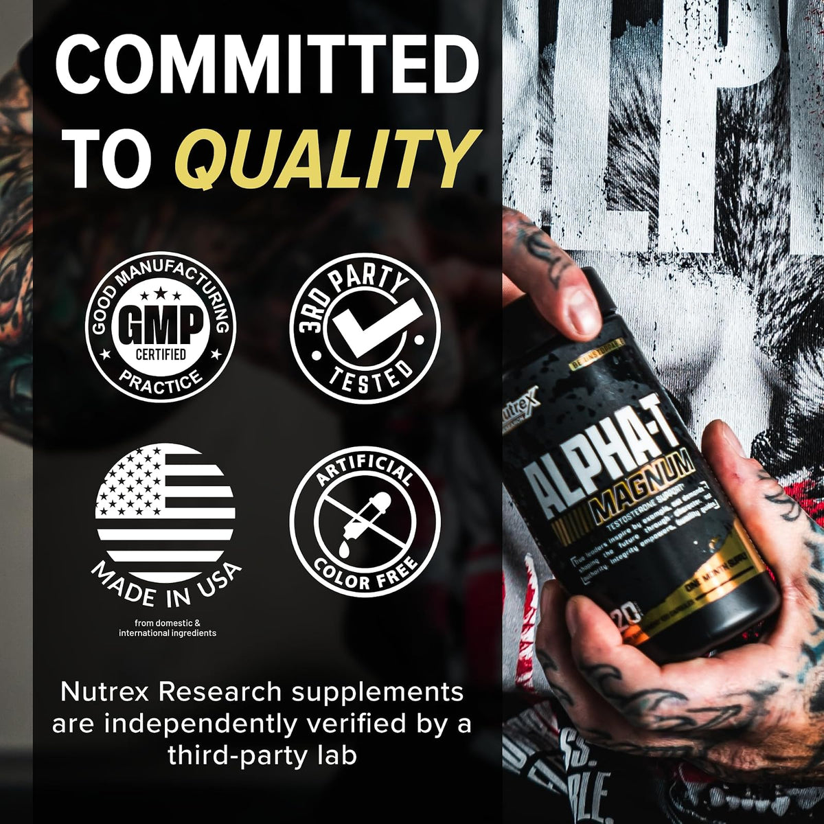 Alpha-T Magnum for muscle growth support