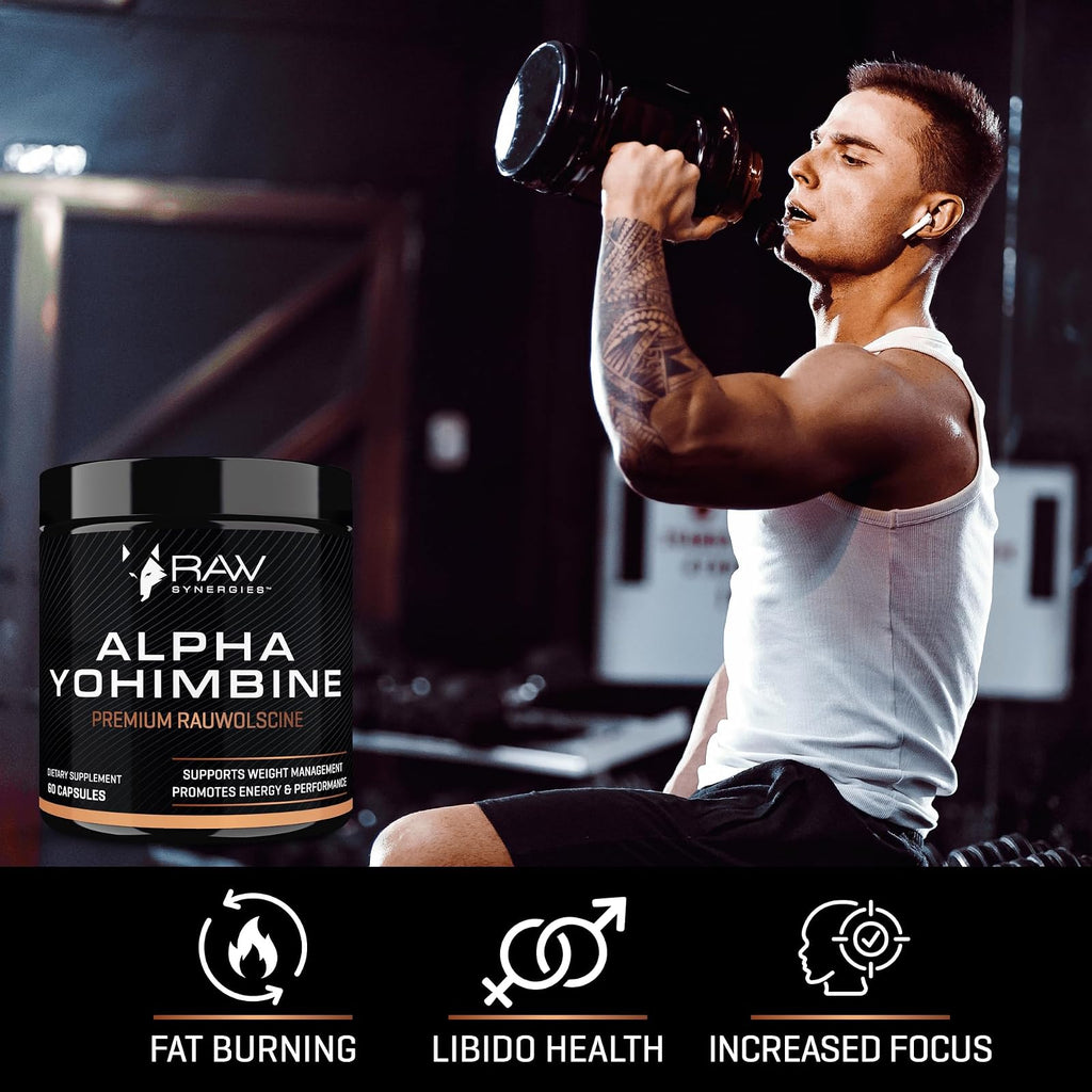 Alpha Yohimbine capsules for fat loss