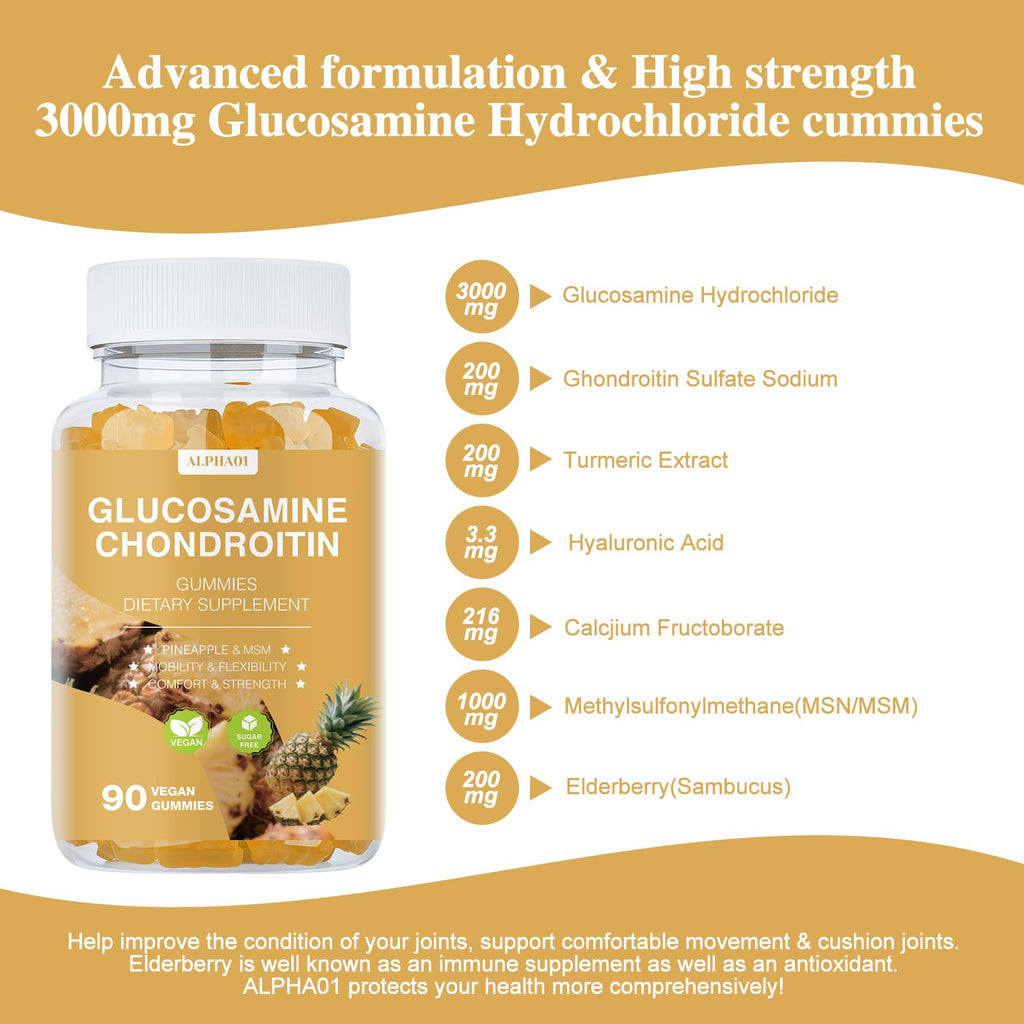 ALPHA01 joint support gummy vitamins