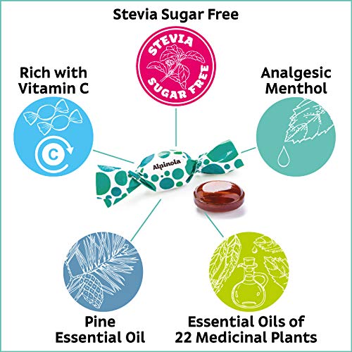 Alpinola herbal lozenges with 20 herbs