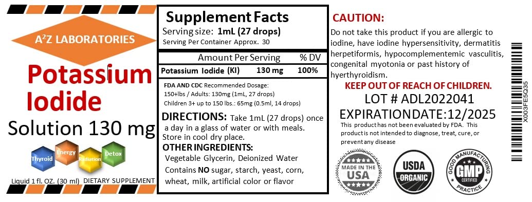 Alternative to potassium pills