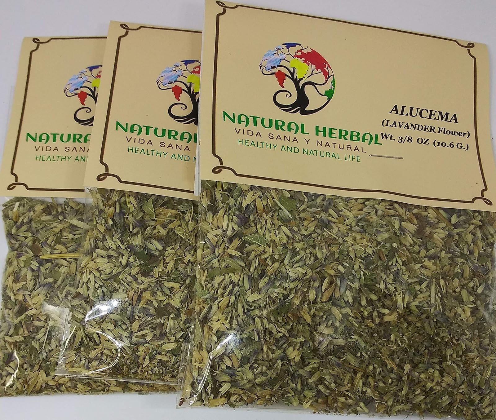 Alucema lavender herbal tea pack