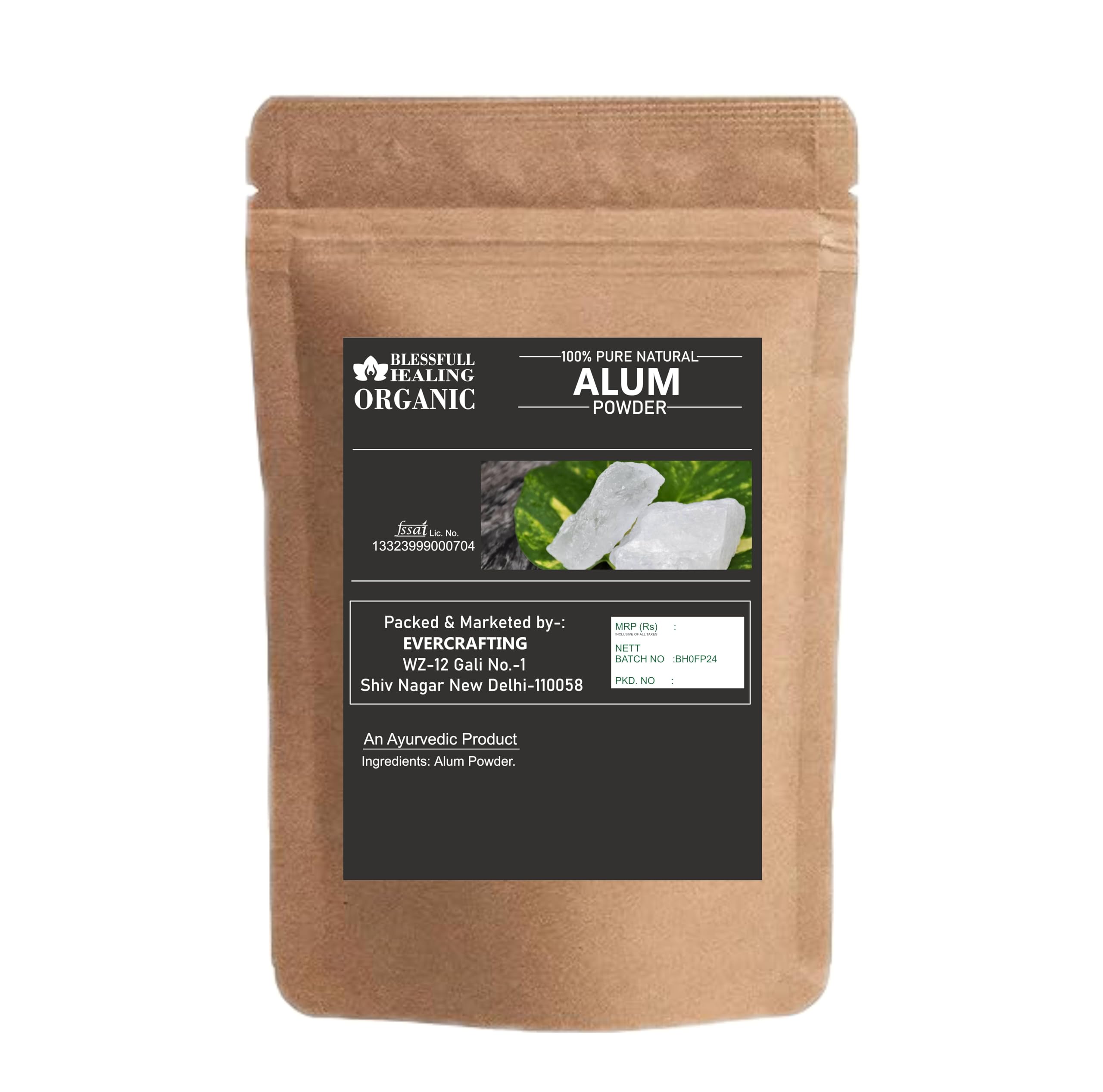 alum powder for natural healing