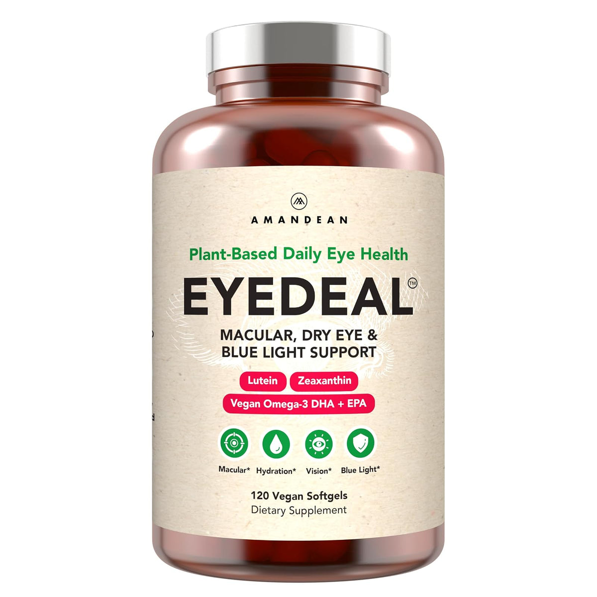 AMANDEAN lutein capsules for eye health