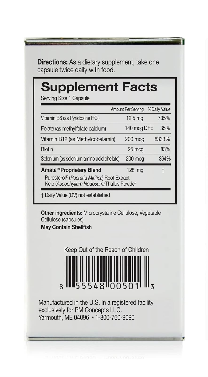 Amata Life multivitamin for seniors