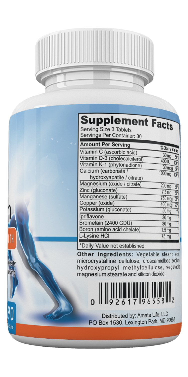 Amate Life bone health formula