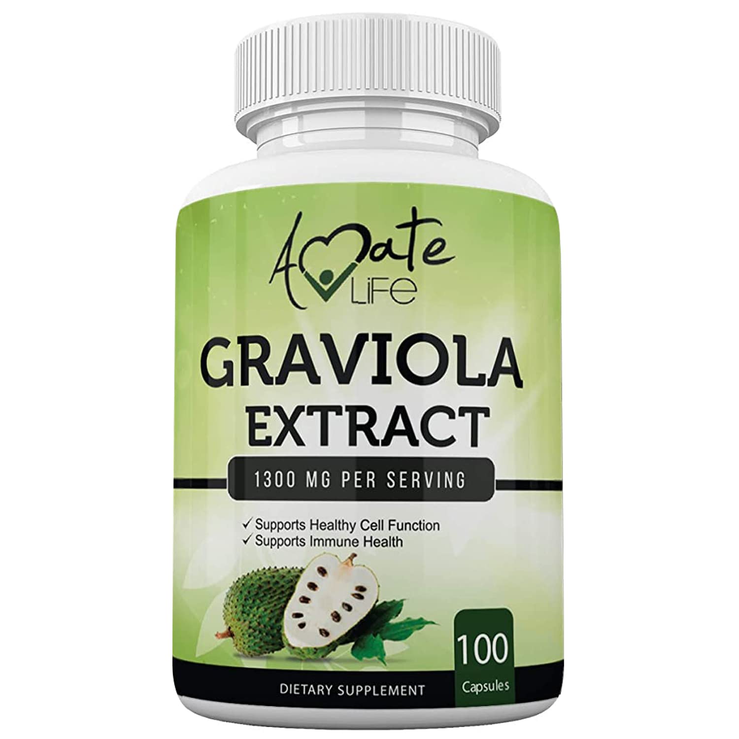 Amate Life Graviola immune support capsules