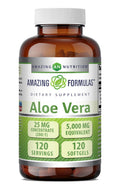 Amazing Formulas aloe vera softgels