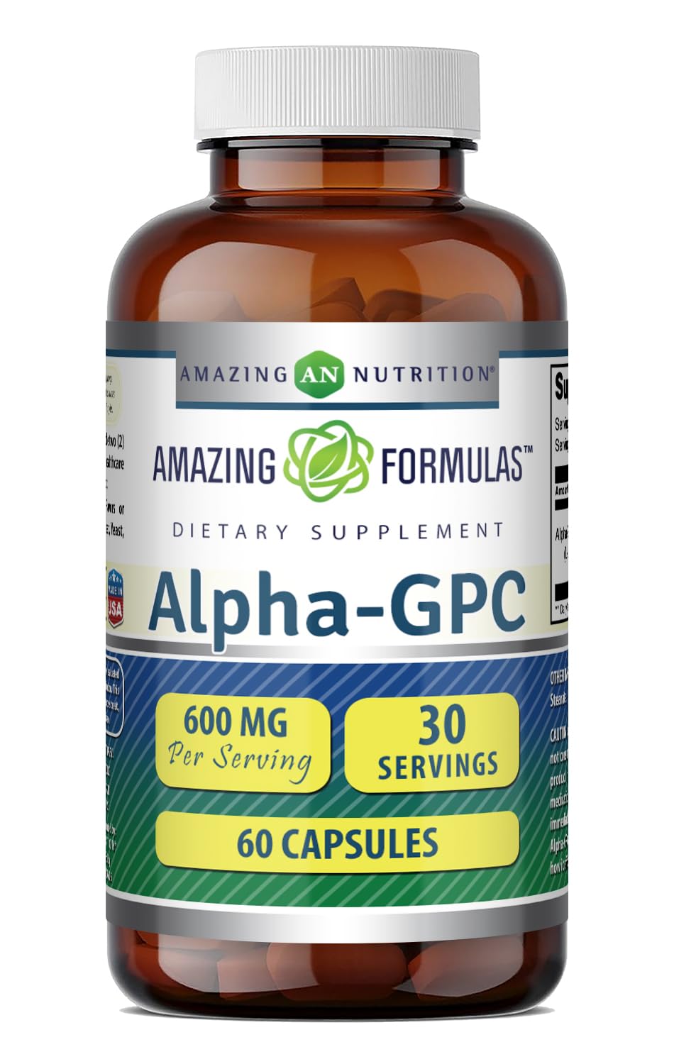 Amazing Formulas Alpha GPC capsules
