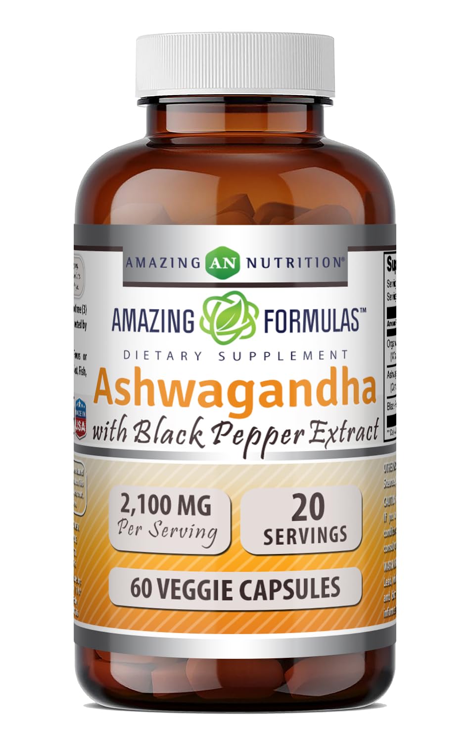 Amazing Formulas Ashwagandha root capsules