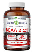 Amazing Formulas BCAA capsules for muscle recovery