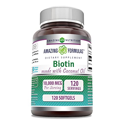 Amazing Formulas Biotin softgels for hair growth