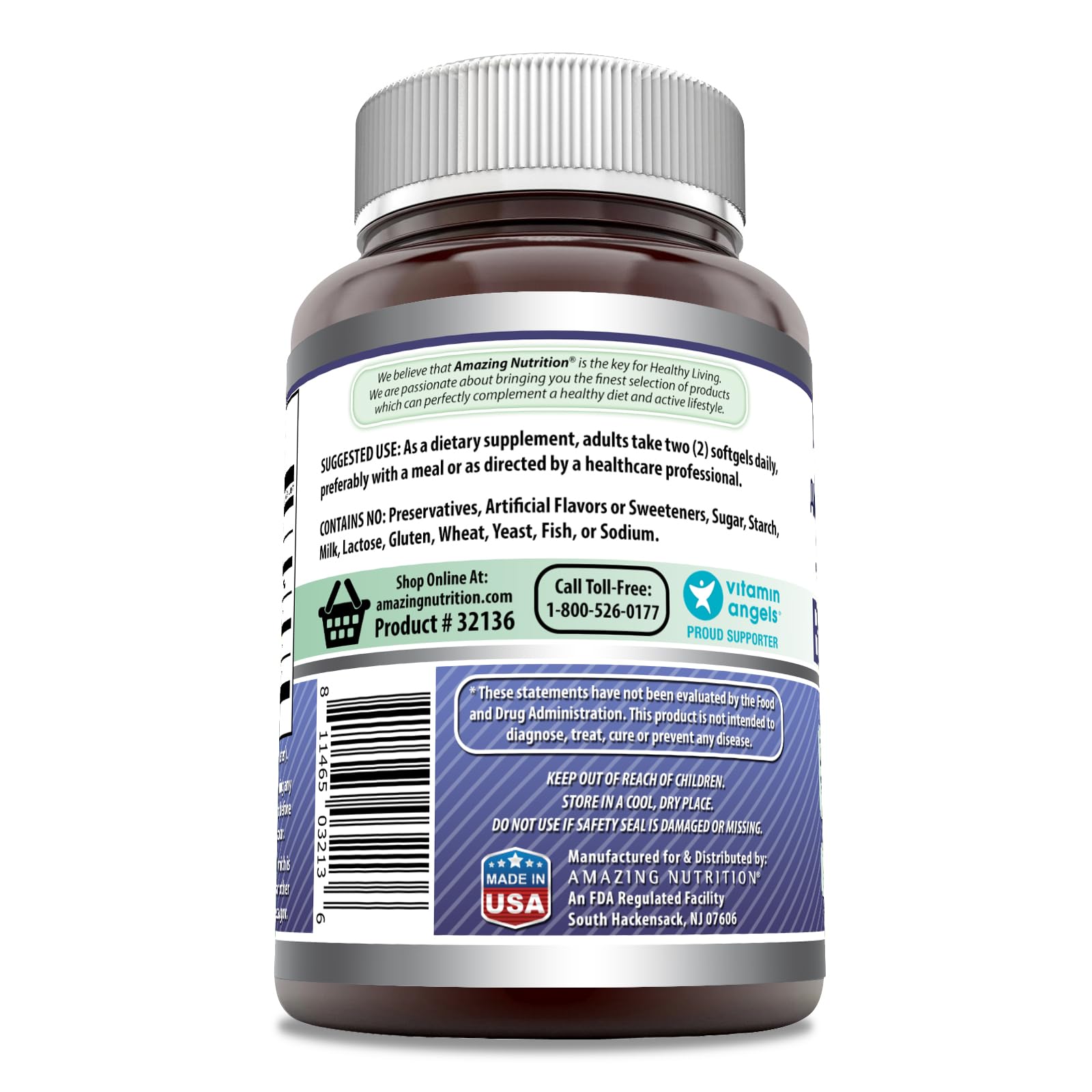 Amazing Formulas borage oil capsules