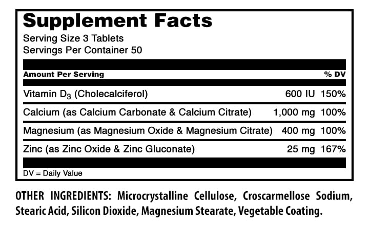 Amazing Formulas calcium citrate tablets