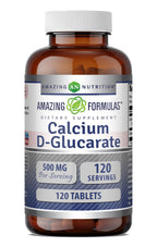 Amazing Formulas Calcium D-Glucarate tablets