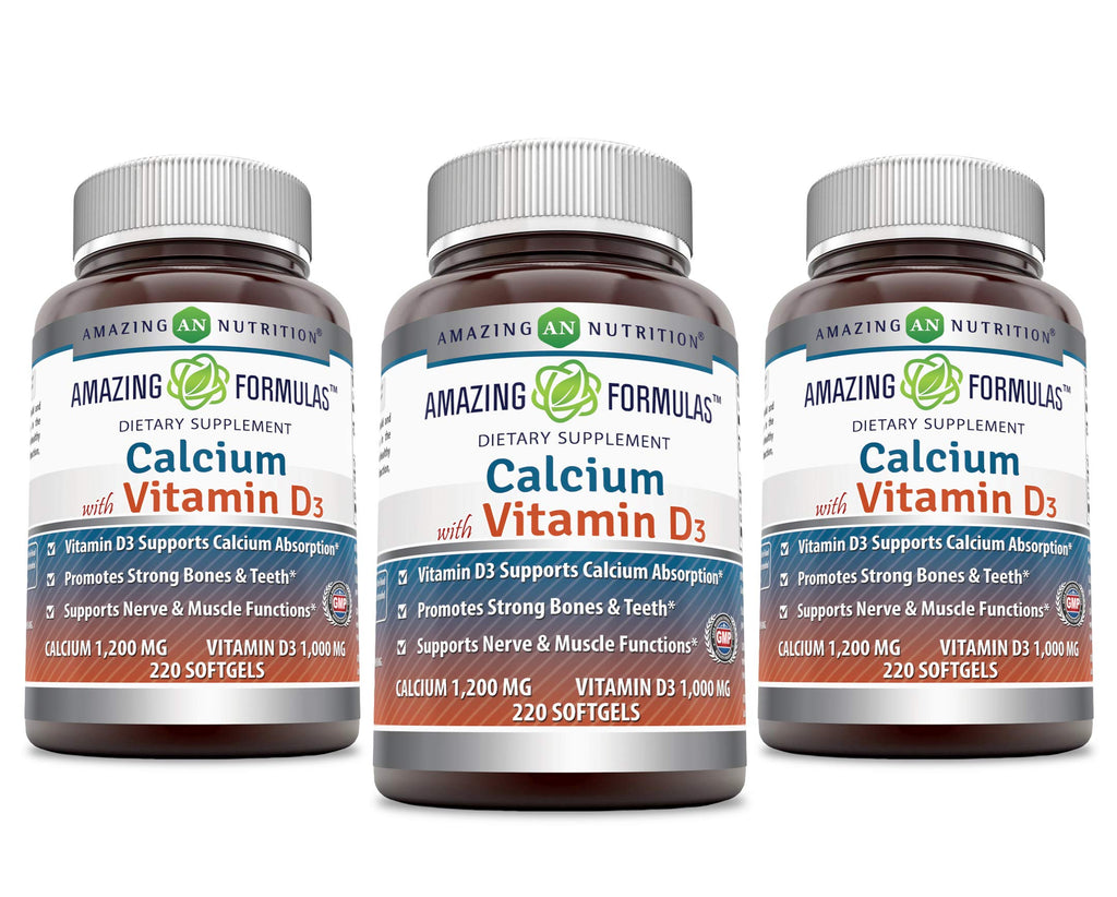 Amazing Formulas calcium softgels pack