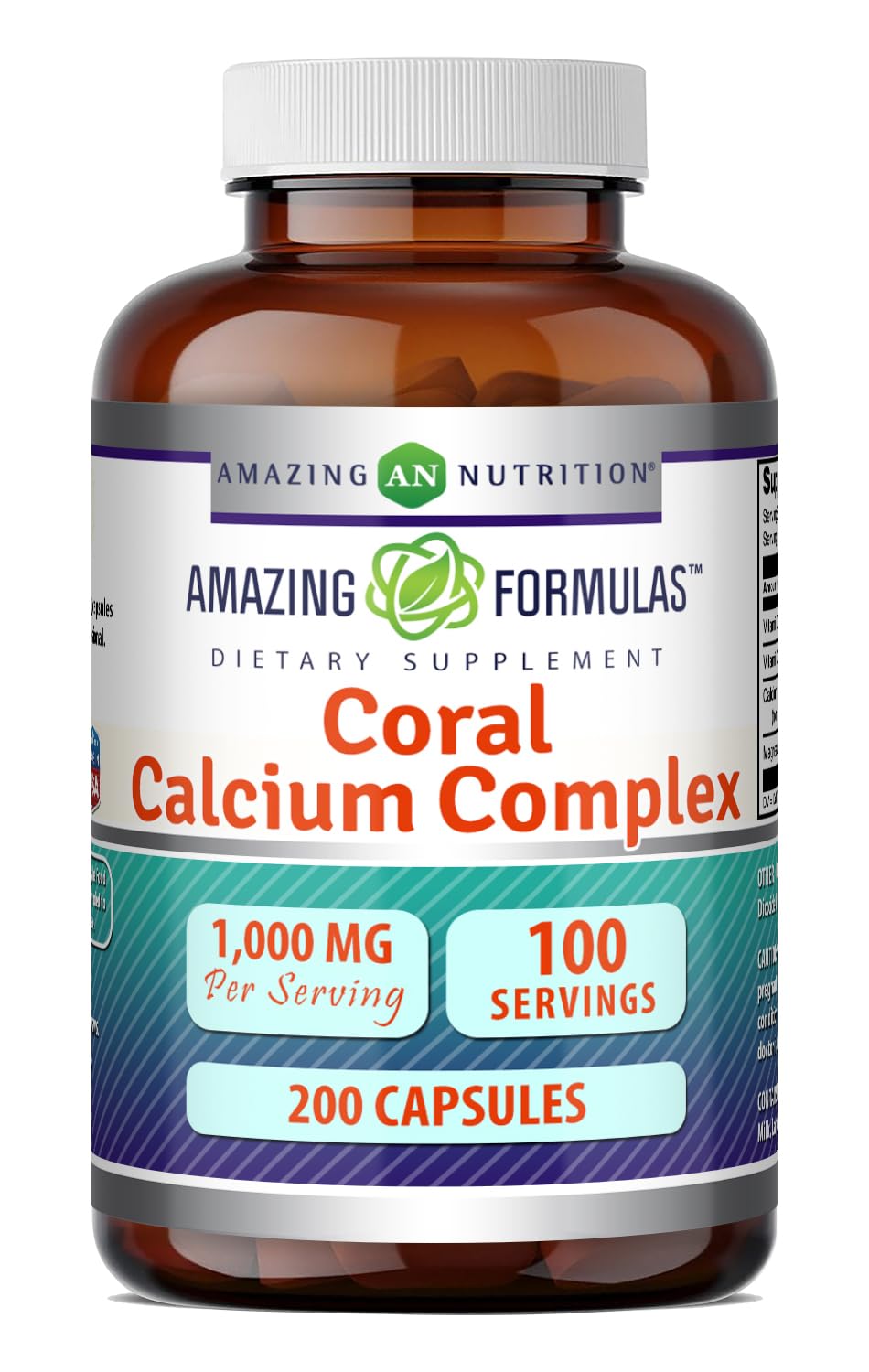 Amazing Formulas calcium supplement capsules