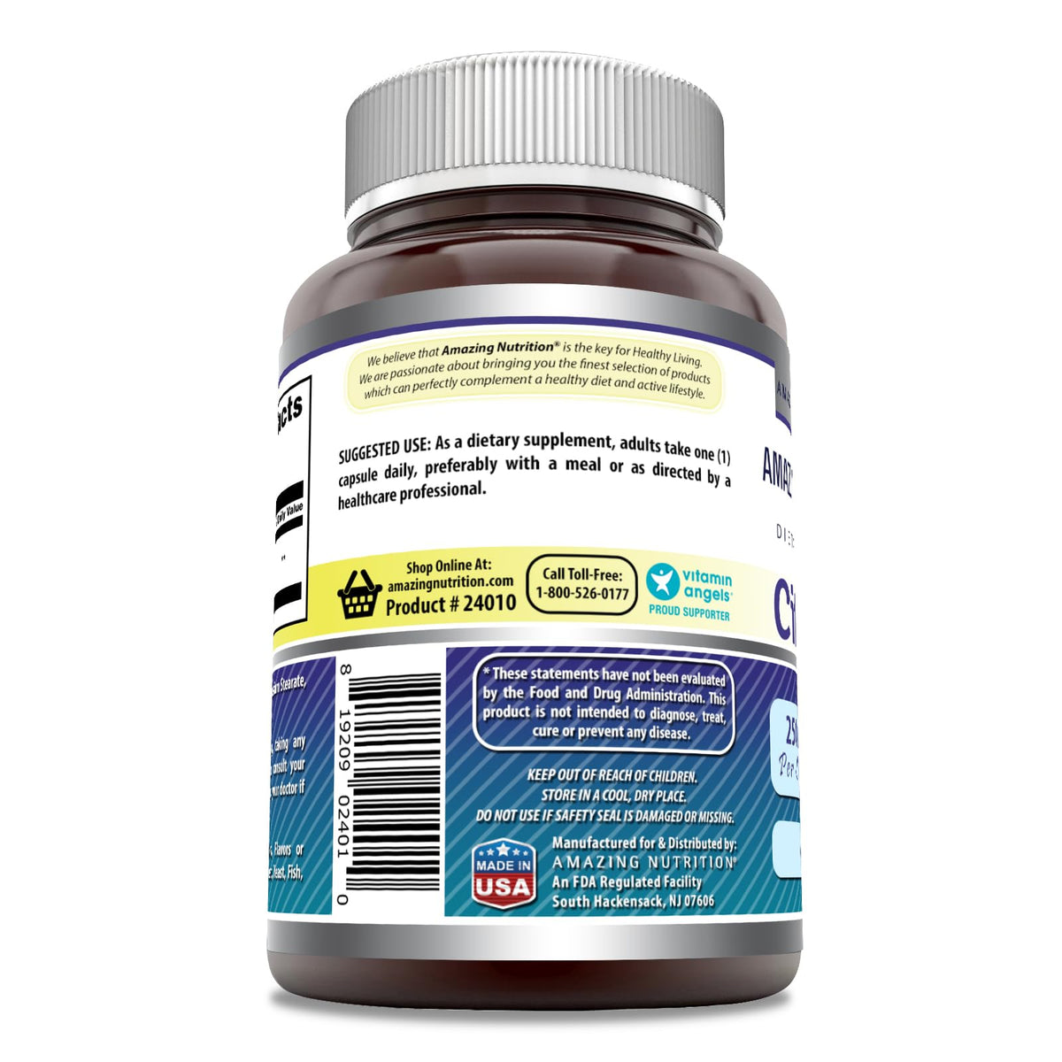 Amazing Formulas choline capsules for focus