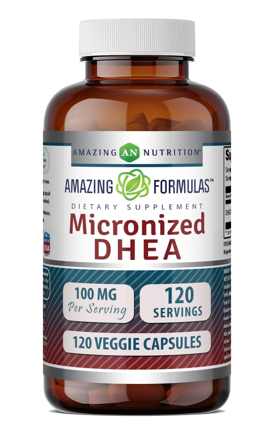 Amazing Formulas DHEA veggie capsules