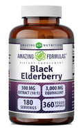 Amazing Formulas elderberry extract capsules