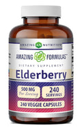 Amazing Formulas elderberry immune support capsules