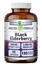 Amazing Formulas elderberry veggie capsules