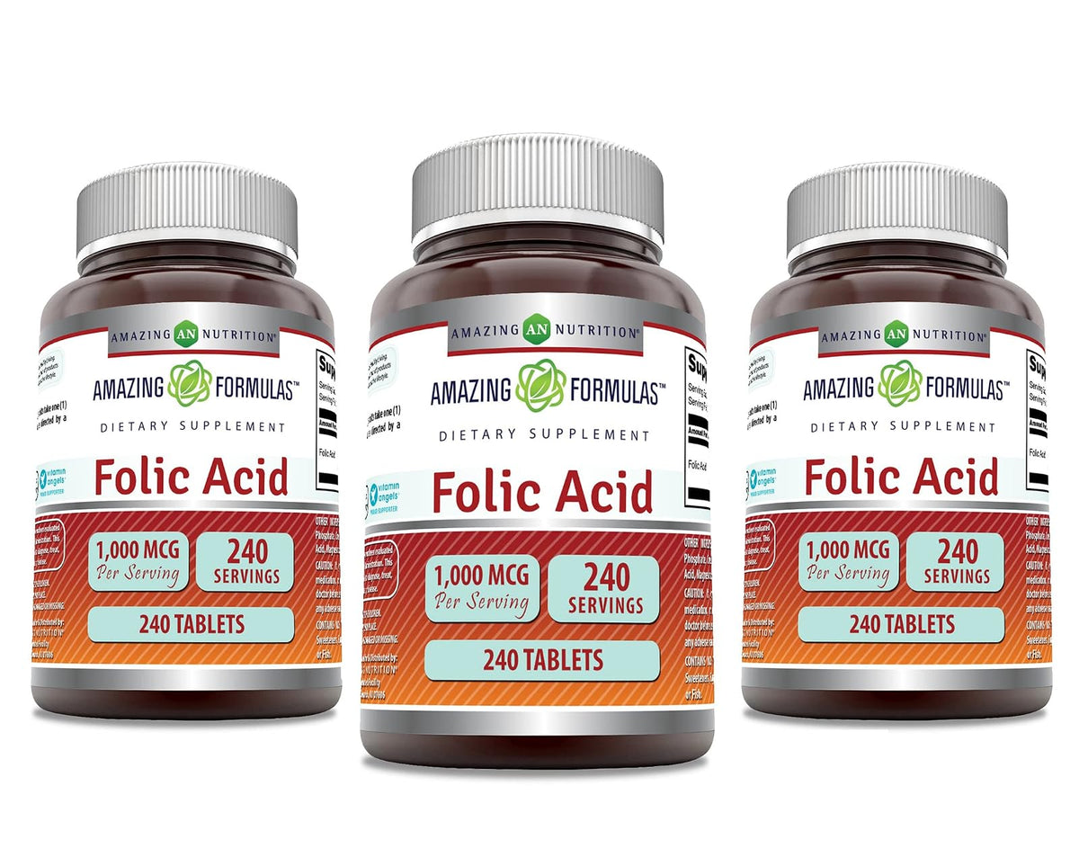 Amazing Formulas folic acid benefits