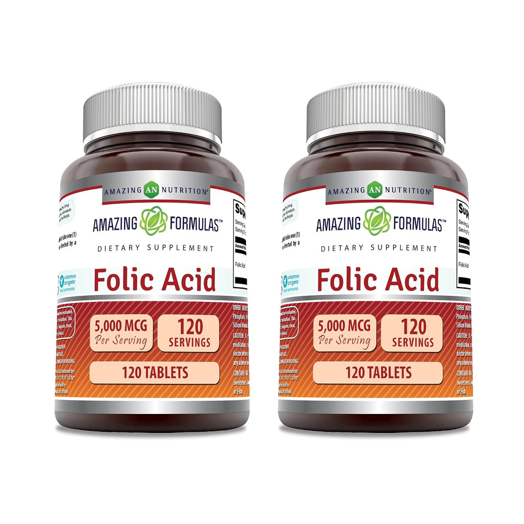 Amazing Formulas folic acid tablets