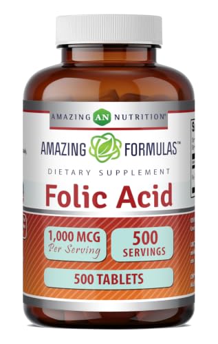 Amazing Formulas folic acid tablets
