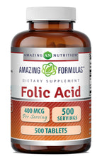 Amazing Formulas Folic Acid tablets