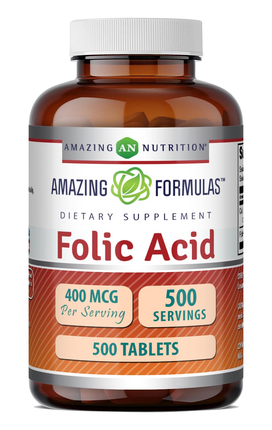 Amazing Formulas Folic Acid tablets