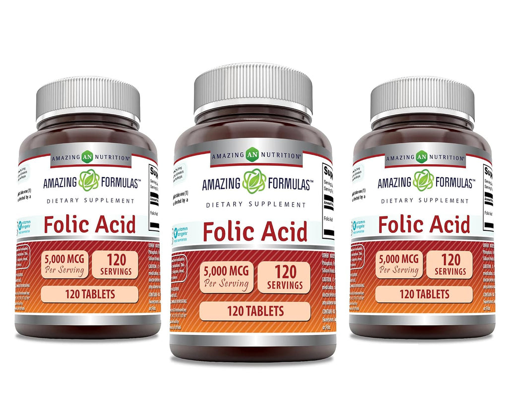Amazing Formulas Folic Acid tablets